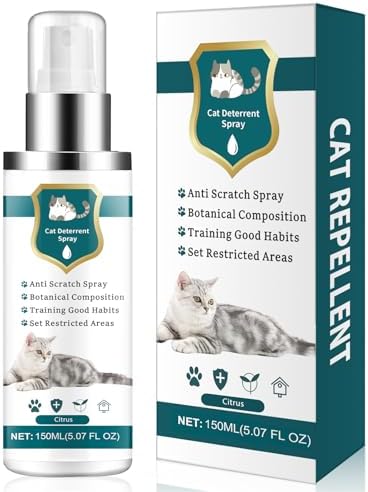 Amazon.com : Advanced Cat Deterrent Spray, Natural Formula Cat ...