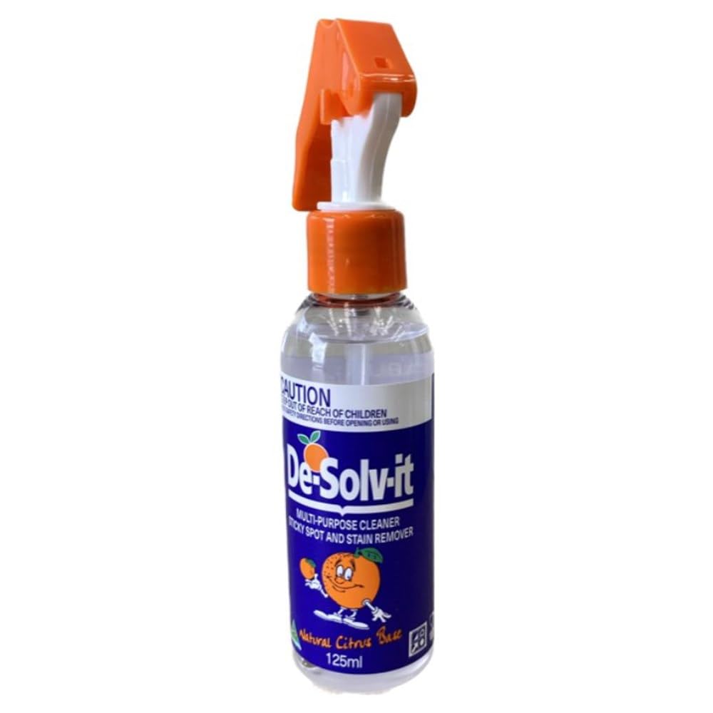 De-Solv-It Natural Citrus Base Sticky Spot and Stain Remover 125 ml ...