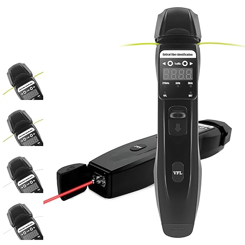 Henkion Fiber Optic Identifier Handheld Fiber Optic Tester 800Nm to ...