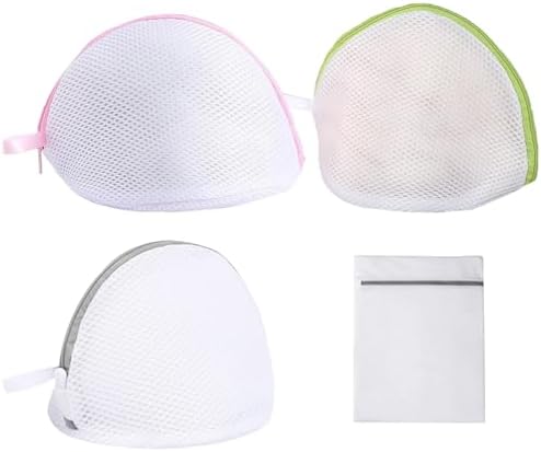 Bra Washing Machine Bag 4pcs, Bra Bags for Washing Machine, Zipper Bra ...