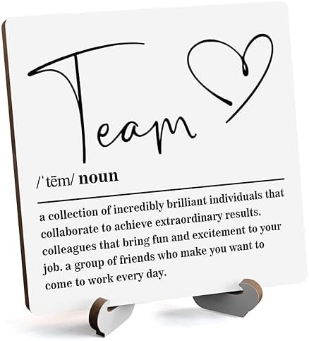 Amazon.com: Team Decoration Desk Decor Gifts For Employees Funny ...