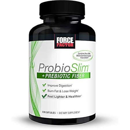 Amazon.com: ProbioSlim + Prebiotic Fiber Weight Loss Supplement for ...