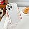 Amazon.com: XIZYO for iPhone 13 Case for iPhone 14 Case, Curly Wave Frame Cute Phone Case Clear ...