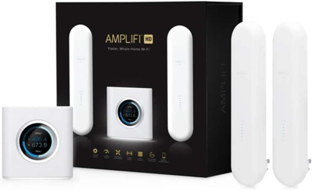 Amazon.com: AMPLIFI AFi-HD AmpliFi High Density Router with 2 Mesh ...