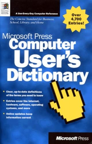 Computer User's Dictionary: Microsoft Press: 9781572318625: Amazon.com ...