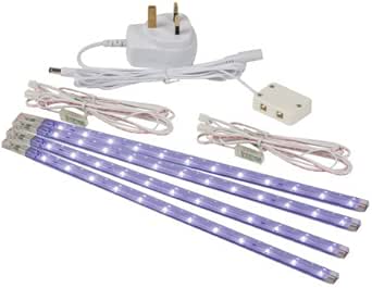 Saxby 13846 Chop LED Strip Kit Blue : Amazon.co.uk: Lighting
