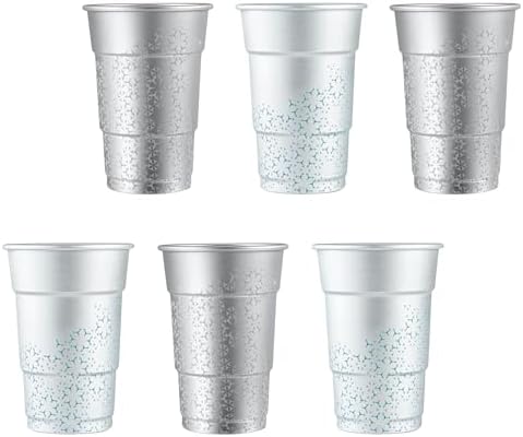Amazon.com: Steel Chill Cups 16 oz. Party Cups, Perfect for Cold Drinks ...