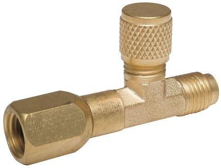 1/4" Access Valve Tee w/Flare Nut, PK6: Amazon.com: Industrial & Scientific