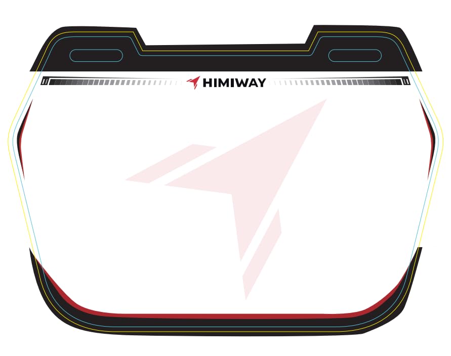 Amazon.com: Himiway BMX Plate Fits C1, Kid's Bike Race Plates with ...