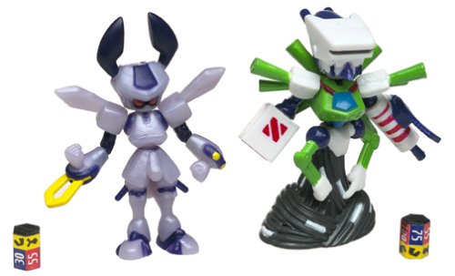 Buy Medabots Rokusho vs Robo-Emperor Figures With Game Card & Die ...