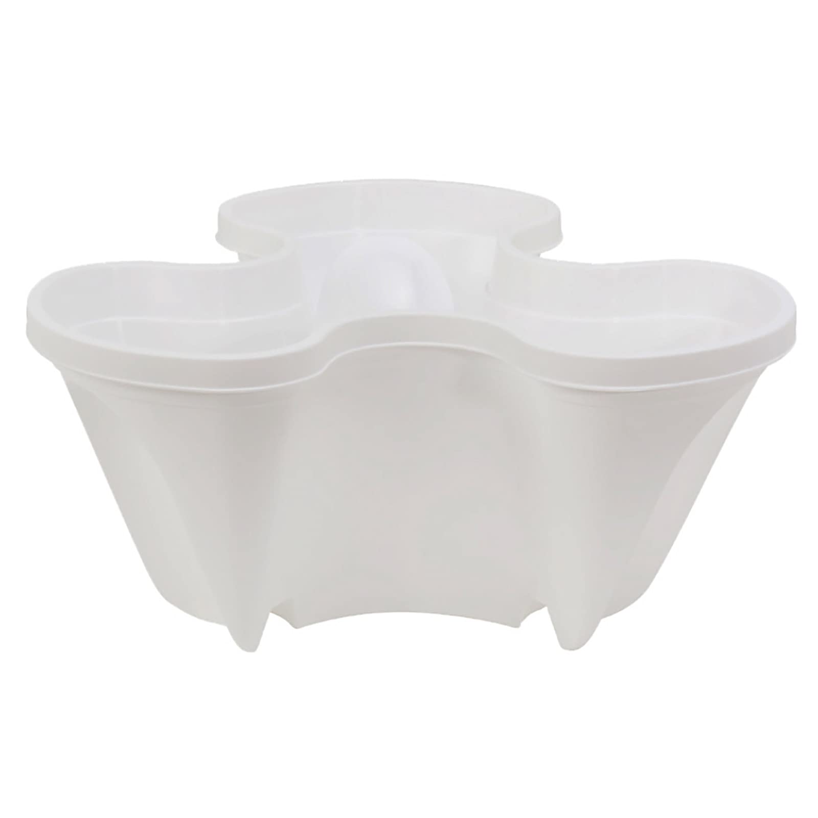 White Large Strawberry Pots