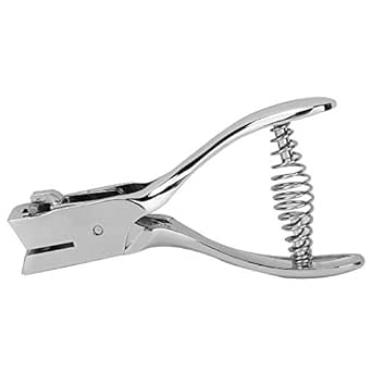 Heavy Duty Hole Slot Puncher, All Metal Single Hole Punch, Easy to ...
