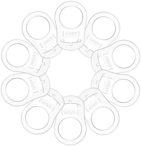 Amazon.com : 4Pcs Pacifier Adapter Rings Silicone Rings for Pacifier ...