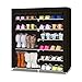 Amazon.com: TXT&BAZ 20-Pairs Portable Boot Rack Double Row Shoe Rack ...