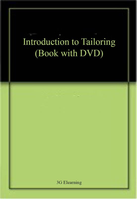 Introduction to Tailoring (Book with DVD) : Amazon.in: Books