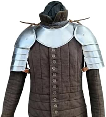 Amazon.com: Medieval knight Armor Shoulder Pair of pauldrons gorget ...