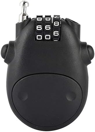 Watris Veiyi Cable Locks with 3 Digit Code Combination, Password Lock ...