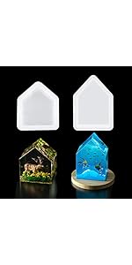 Amazon.com: FineInno Rectangle Resin Mold,Large Silicone Mold for Resin ...