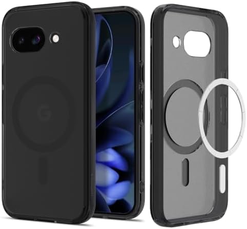Amazon.com: Spigen for Pixel 9a Case, Ultra Hybrid MagFit (2025) [Anti-Yellowing] [Compatible ...