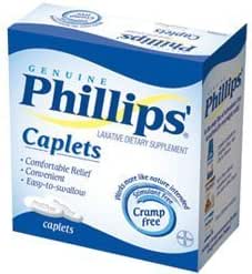Amazon.com: Phillips Cramp-free Laxative Dietery Supplement Caplets ...