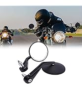 Amazon.com: DREAMIZER Motorcycle Rear View Mirror - 7/8" 10MM Handlebar ...