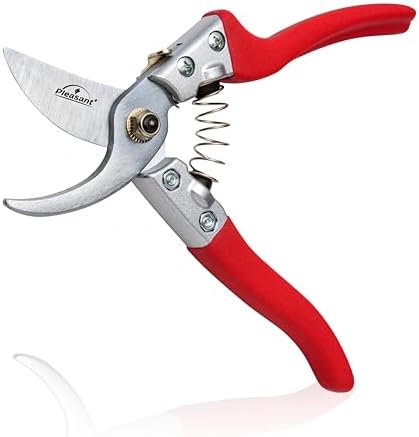 Amazon.com : Pleasant Plus 8 inch Bypass Pruning Shears, Hand Pruners ...