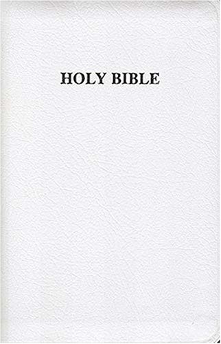 Buy Holy Bible: King James Version, White, Bribe's Bible And Special ...