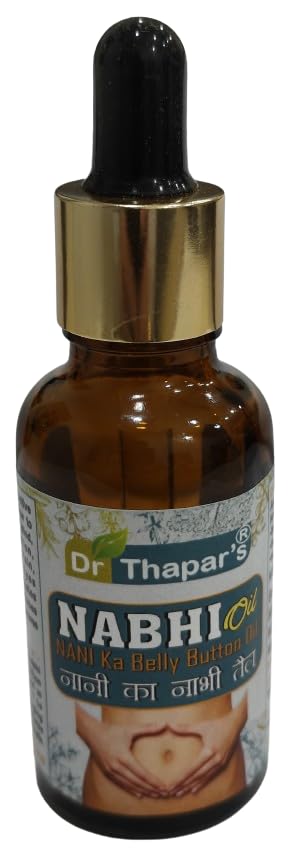 DR. THAPAR'S Belly Button & Navel Ayurvedic Oil - Natural Blend with ...