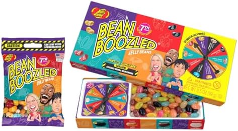 Amazon.com : BeanBoozled 7th Edition Spinner Game + Refill Bag – Gross ...