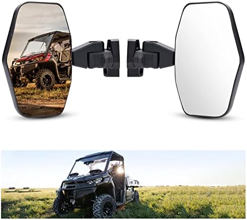 Amazon.com: A & UTV PRO Side Mirrors for Can Am Defender HD5 HD8 HD9 ...