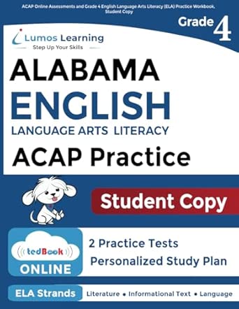 ACAP Online Assessments and Grade 4 English Language Arts Literacy (ELA ...