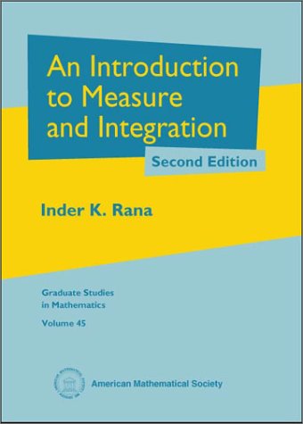 Buy An Introduction to Measure and Integration (Graduate Studies in ...