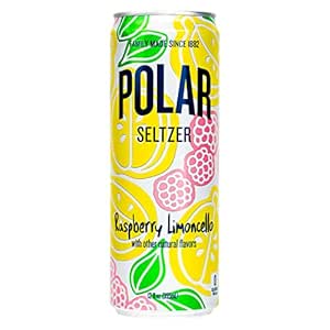 Amazon.com: LastFuel. Polar Seltzer Water, Limited Edition, Raspberry Limoncello, Slim Can, 12 ...