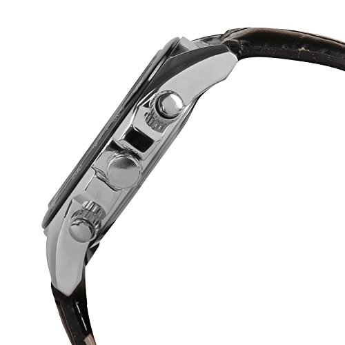 Cafuer® Branded Chronograph Look with Date Calendar Display Black ...