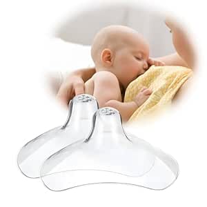 Amazon.com : Nipple Shields Breastfeeding 20MM, Nipple Shell Guards for ...