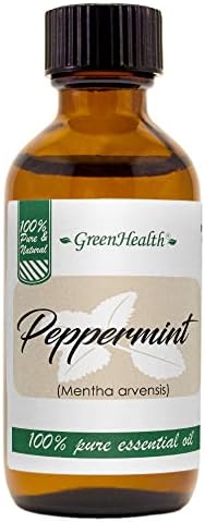 Amazon.com: Beauty Aura 100% Pure Peppermint Essential Oil – 4 fl oz ...