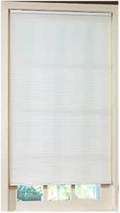 Amazon.com: Allen + Roth Cordless Cellular Shade 31" × 72" White ...