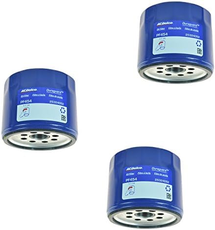 Amazon.com: AC Delco PF454 Oil Filter Set of 3 for Buick Cadillac Chevy ...