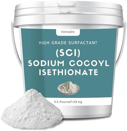 Amazon.com: 3.5 lb Sodium Cocoyl Isethionate, Premium Sodium Cocoyl ...