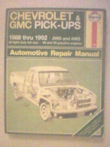 Haynes ChevroletGMC S-Series Pickup 1988-1992: Haynes Publishing ...