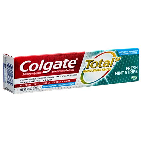 Colgate Total Toothpaste Gel Mint Stripe 6 oz : Amazon.in: Health ...