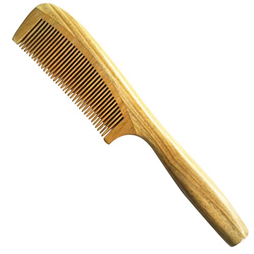 Amazon.com : FANTAC CRAFTS Natural Green Sandalwood Aroma Fine Tooth ...