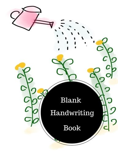 Blank Handwriting Book: Kindergarten Handwriting. Large 8.5 in by 11 in ...