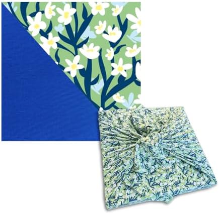 Amazon.com: SHIKIWRAP Reusable Cloth Gift Wrap – Large 28" Spring ...