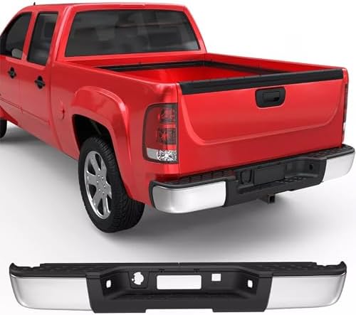 Amazon.com: MOSTPLUS Chrome Rear Bumper Assembly Compatible for 2007 ...
