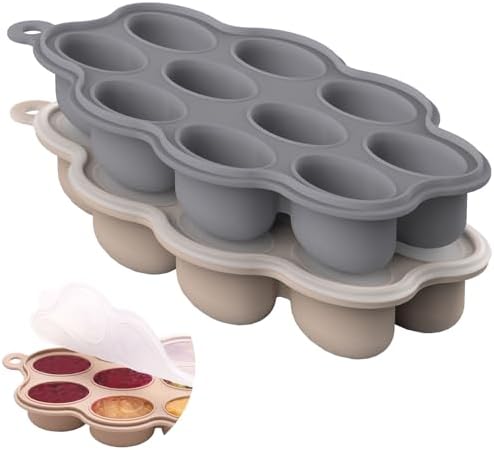 Amazon.com : Ceres Chill The Milkstache Luxe Reusable Breastmilk Freezer Storage Container, 1/2 ...