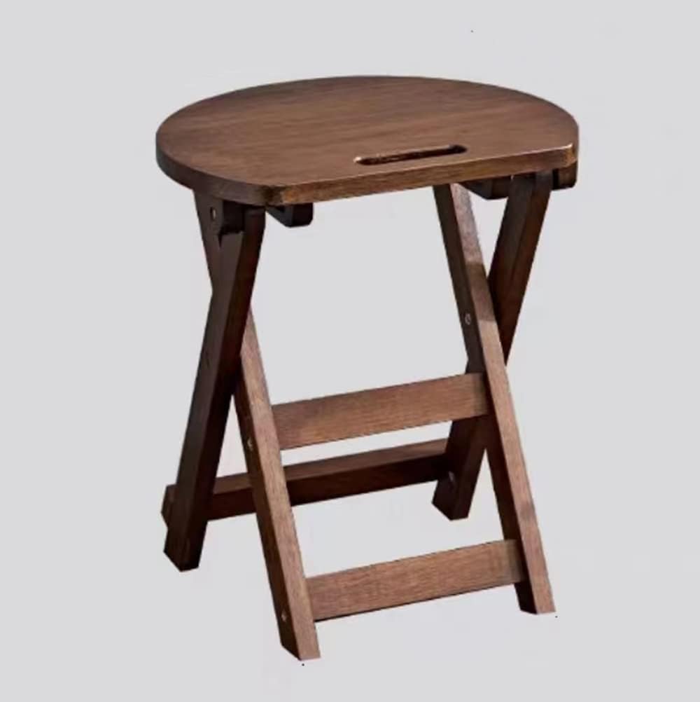 Amazon.com: DIBAKO 24" Foldable Stool High Chair Wood Counter Stools ...