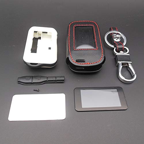 Placehab Branded E90 case Keychain +Leather Key Cover for Starline E90 ...