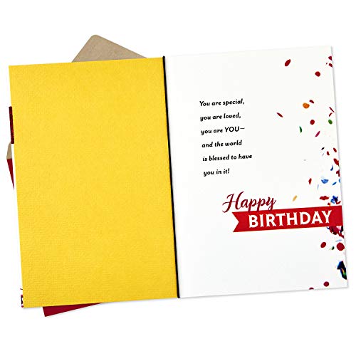 Hallmark DaySpring Religious Birthday Card (Celebrating You) - Want It All