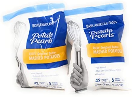 Amazon.com : Potato Pearls, EXCEL Original Recipe, Mashed Potatoes, 504 ...